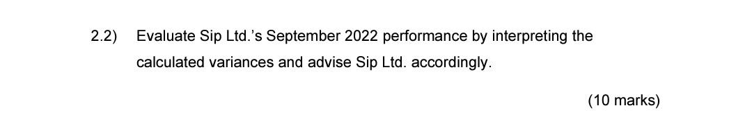 Solved Sip Ltd. ("Sip") is a plastic bottle manufacturer | Chegg.com