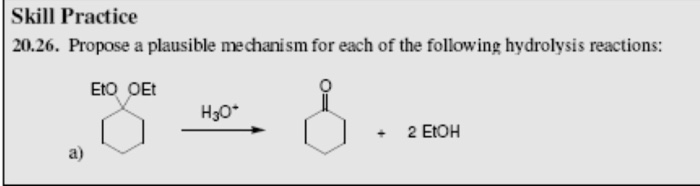 Solved Skill Practice 20.26. Propose a plausible mechanism | Chegg.com Solved Skill Practice 20.26. Propose a plausible mechanism | Chegg.com