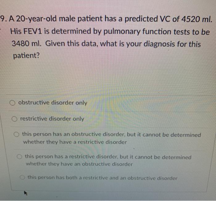 Solved A person sitting at rest has a total volume of 500 ML | Chegg.com
