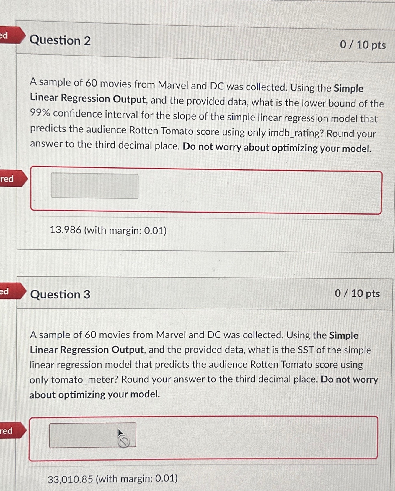 Question 2010 ﻿ptsA sample of 60 ﻿movies from Marvel | Chegg.com