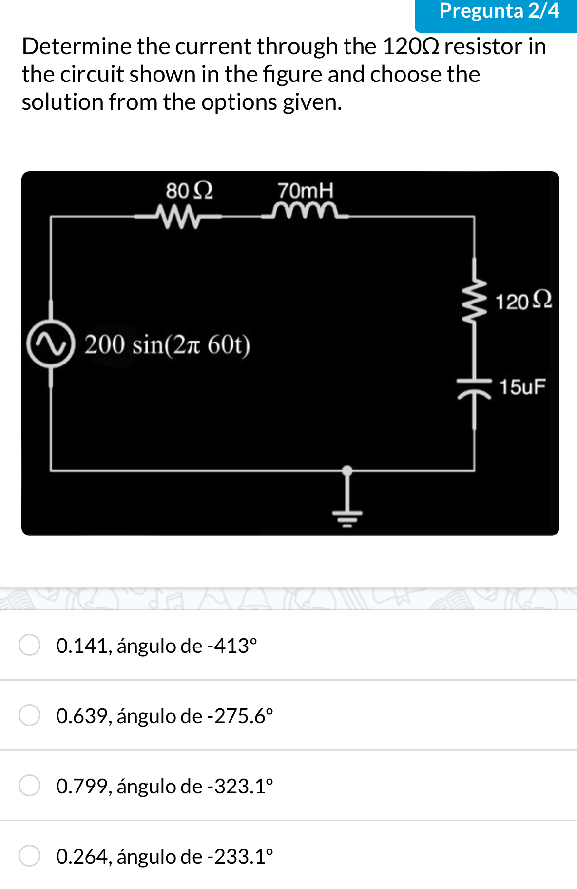 Solved Determine the current through the 120Ω ﻿resistor in | Chegg.com