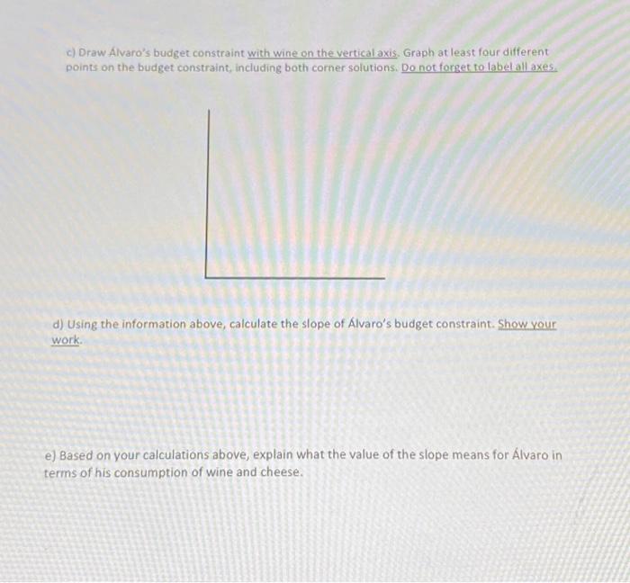 Solved 1. The graph below represents the budget constraint | Chegg.com