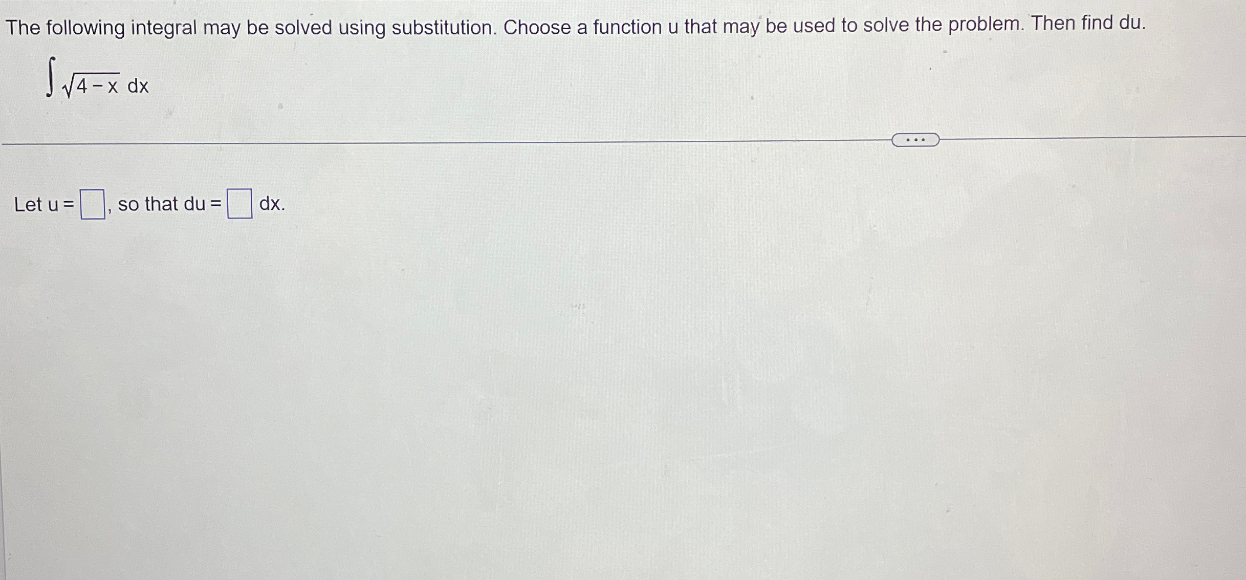 Solved The following integral may be solved using | Chegg.com