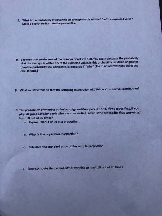 Solved Eco250 Unit 7 In Class Exercise 1 What Is The