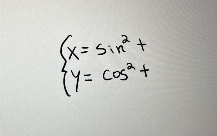 Solved Eliminate the parameter and sketch the curve, showing | Chegg.com