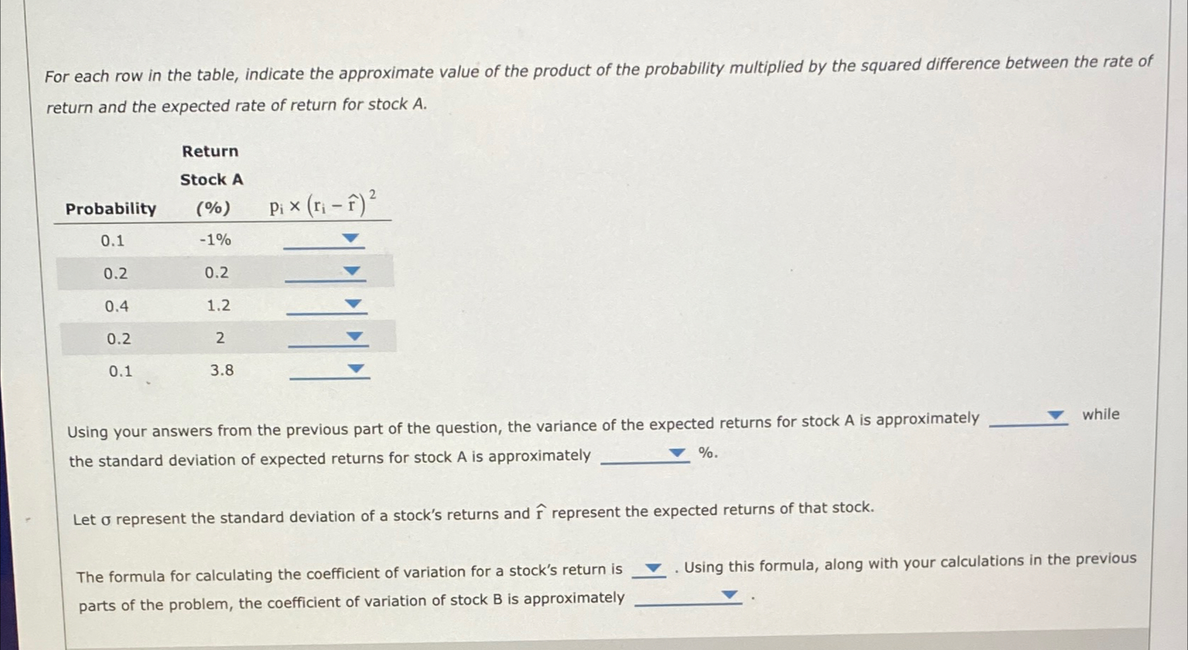 Solved For each row in the table, indicate the approximate | Chegg.com