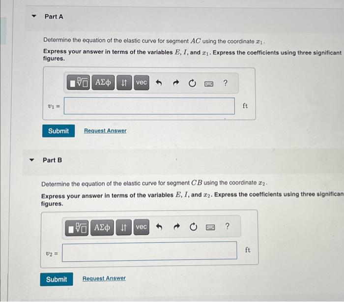 Solved Determine the equation of the elastic curve for | Chegg.com