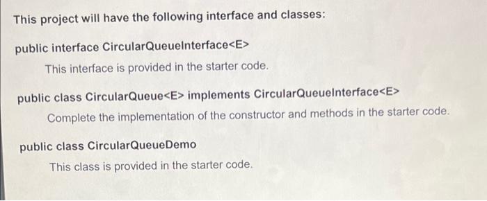 Solved Generic Circular Queue with Singly-Linked Nodes and | Chegg.com