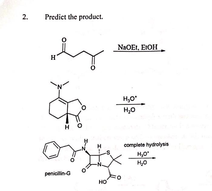Solved Predict the product. NaOEt,EtOH→ H2OH3O+ complete | Chegg.com