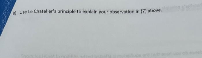 Solved 2) What color change do you observe when you add HCl | Chegg.com
