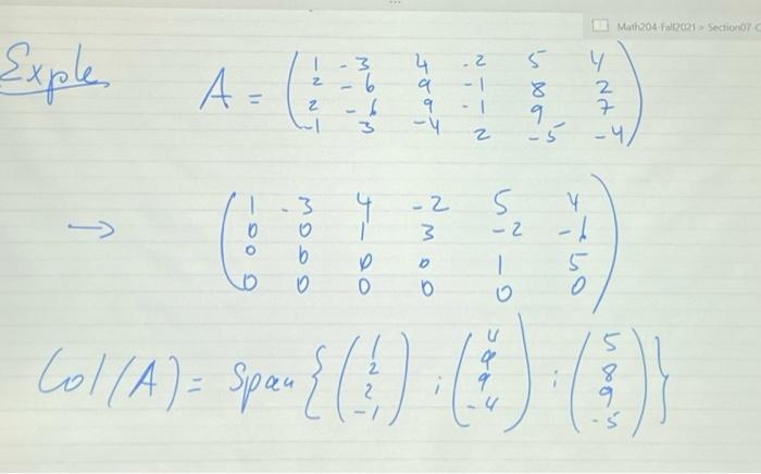 Solved Linear Algebra Question:Find the linear combination | Chegg.com