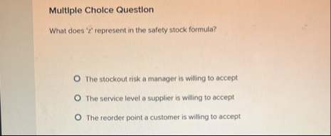 Solved Multiple Cholce QuestionWhat does ' 2 ' ﻿represent in | Chegg.com