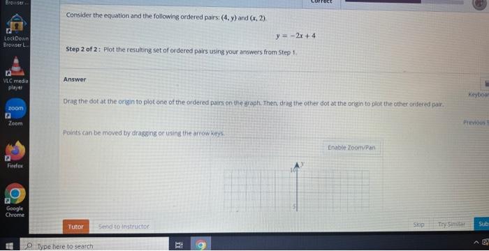 Solved Consider the equation and the following ordered | Chegg.com