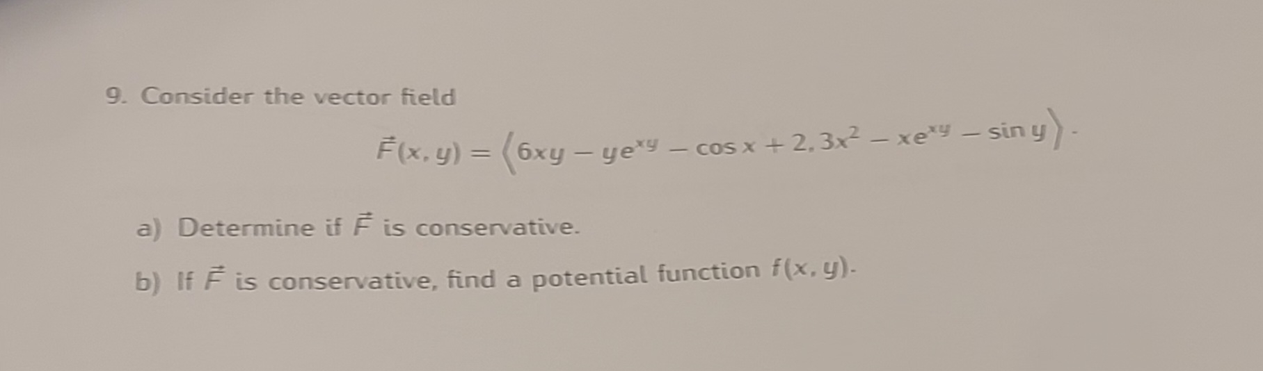 Solved Consider the vector | Chegg.com