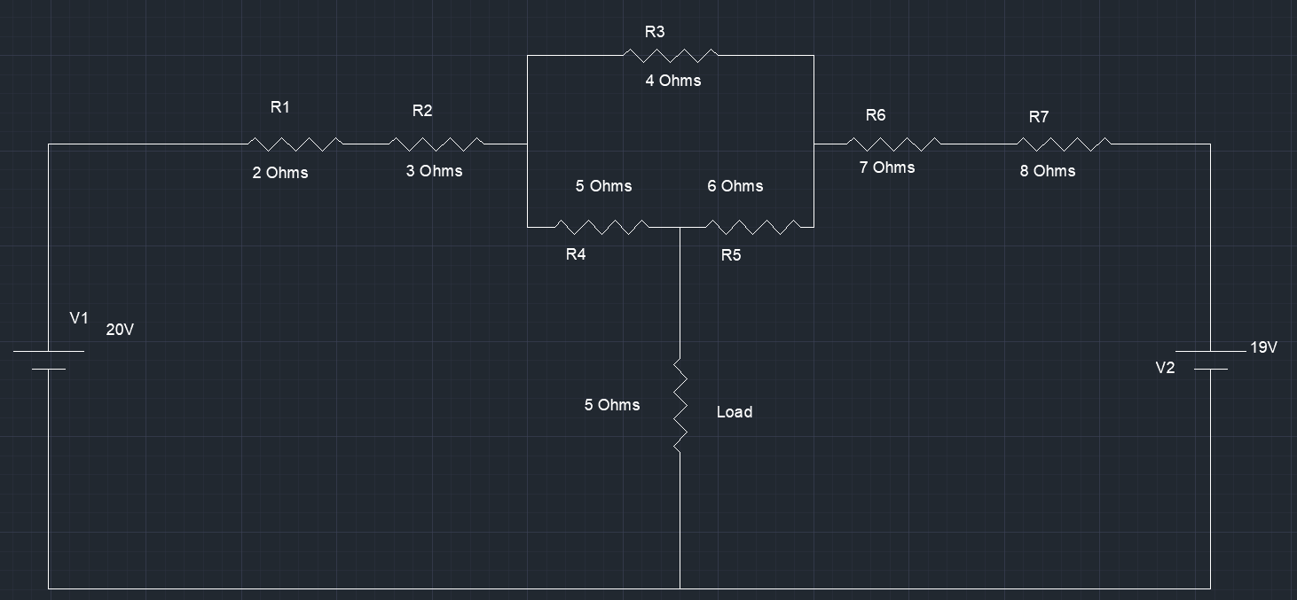 Solved Solve this circuit using thevenin theorem for the | Chegg.com