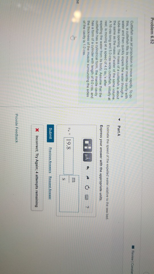 Solved Review Constants Periodic Table Previous Answers | Chegg.com