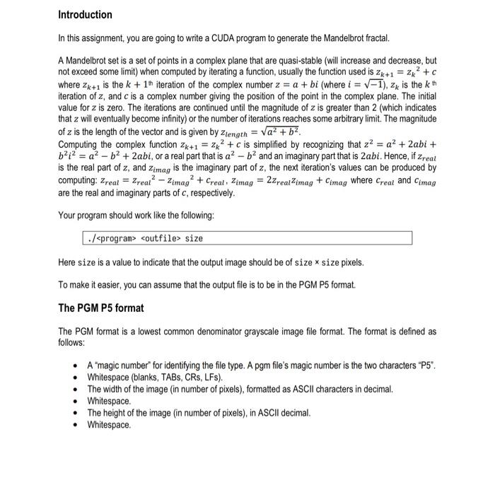 Solved In this assignment, you are going to write a CUDA | Chegg.com