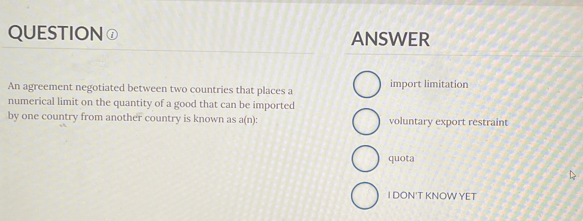 Solved QUESTION ?(i)An agreement negotiated between two | Chegg.com