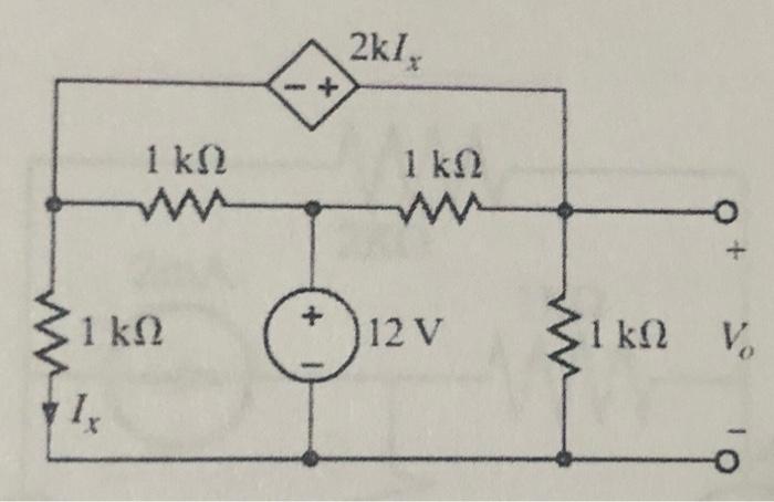 Solved Using The Node Or Supernode Analysis Technique 6396