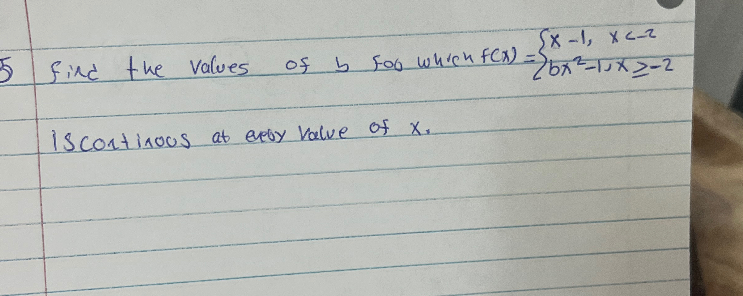 5 ﻿find the values of b ﻿for which | Chegg.com