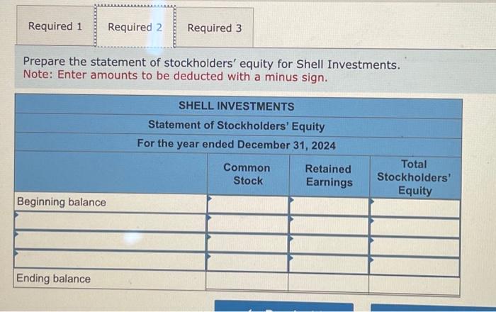 Solved Shell investments provides financial services related | Chegg.com