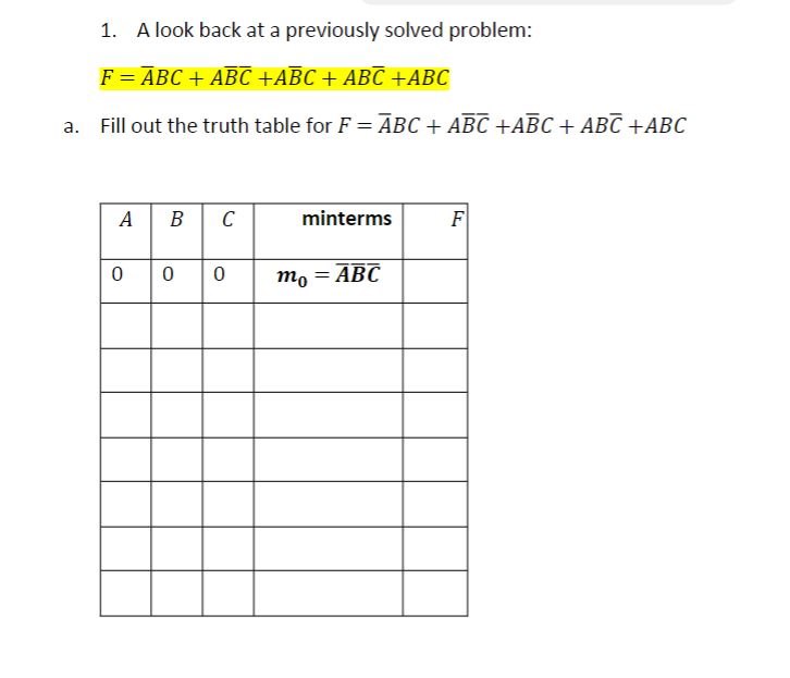 Solved A look back at a previously solved | Chegg.com