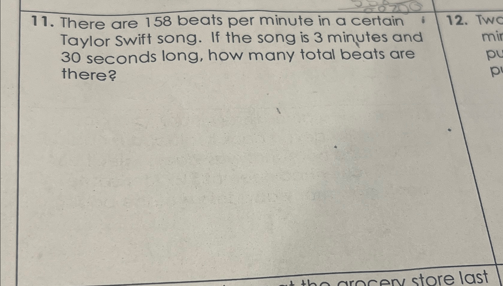 Solved There are 158 ﻿beats per minute in a certainTwcTaylor | Chegg.com