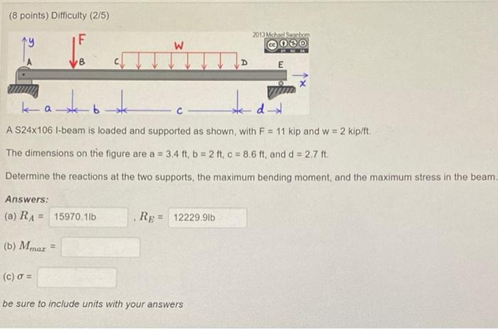 Solved (8 points) Difficulty (2/5) 19 F w 2013 Mchana CEO DO | Chegg.com