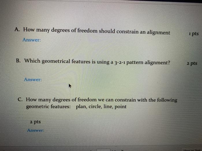 Solved Theory Questions pf CMM PC DMIS offline programming | Chegg.com