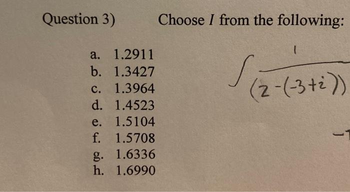 Solved Evaluate the following integrals using Cauchy Residue | Chegg.com