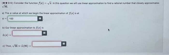 Solved ( ) Consider the function f(x)=√x. In this | Chegg.com