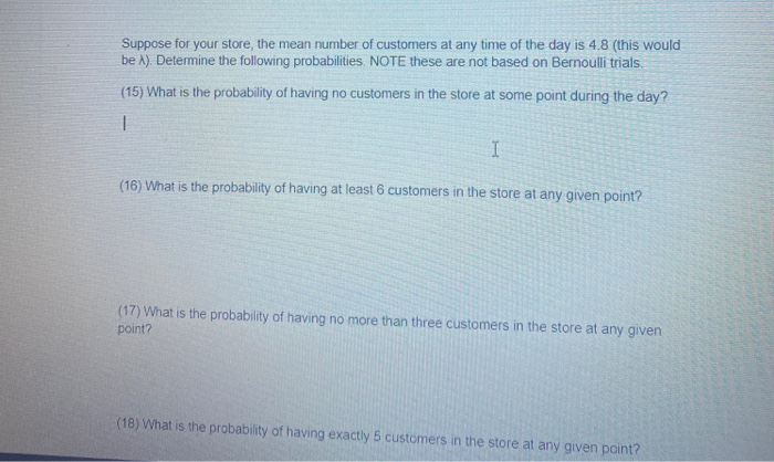 Solved Suppose for your company the probability an | Chegg.com
