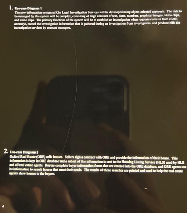 Solved 1. Unvene Dignan I The new information system at Kin | Chegg.com