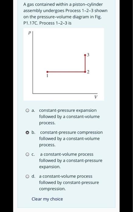 Solved A gas contained within a piston-cylinder assembly | Chegg.com