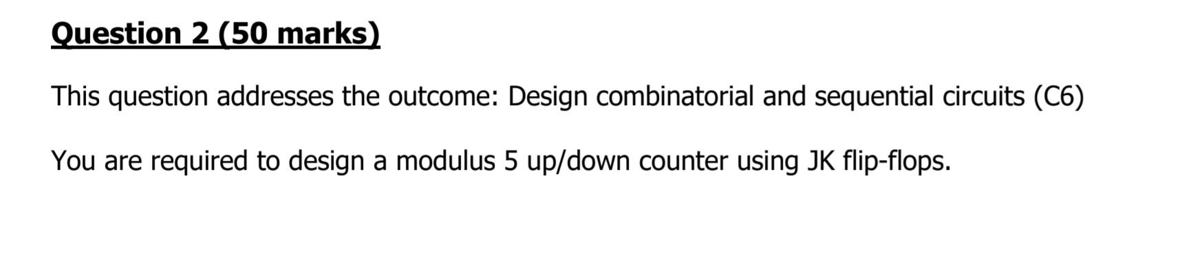 Solved Question 2 (50 marks) This question addresses the | Chegg.com