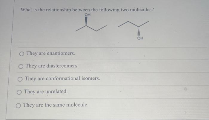 Solved What is the relationship between the following two | Chegg.com