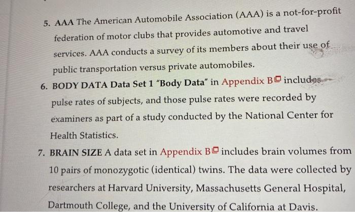 5. AAA The American Automobile Association (AAA) is a | Chegg.com