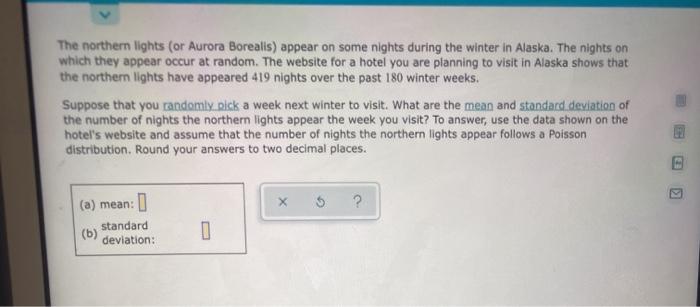 Solved The northern lights (or Aurora Borealis) appear on | Chegg.com