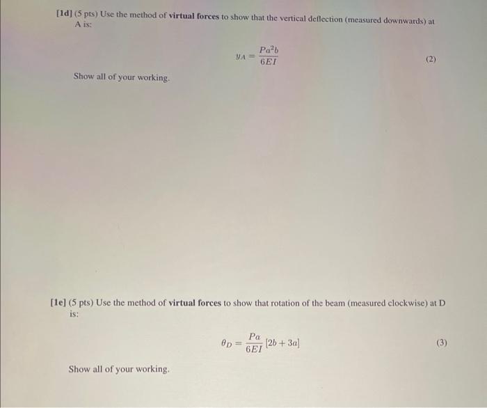 Solved COMPULSORY: Computing Displacements with the Method | Chegg.com