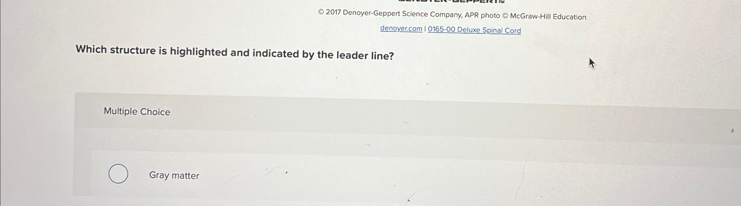 Solved (c) 2017 ﻿Denoyer-Geppert Science Company, APR photo | Chegg.com