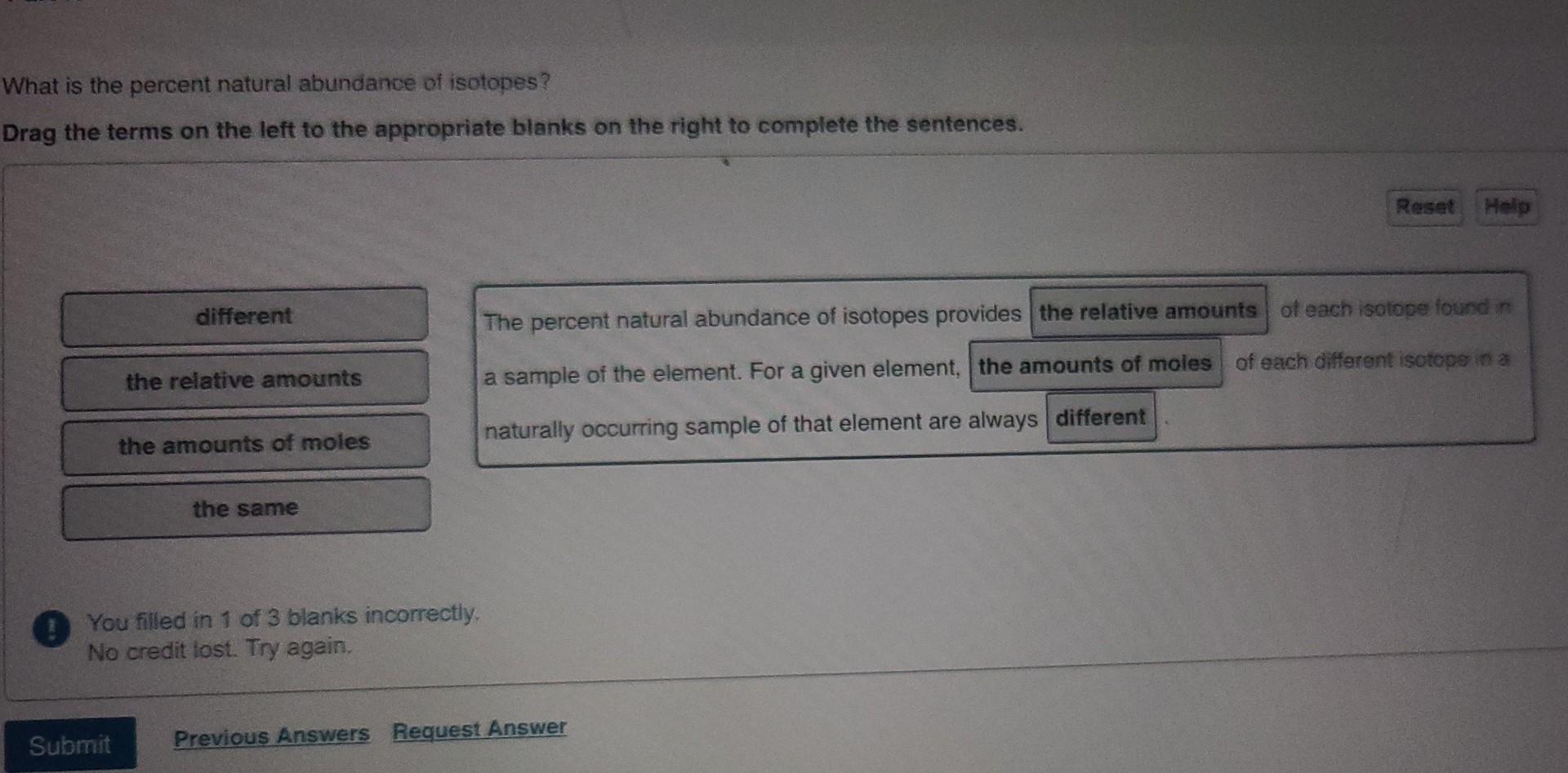 Solved What is the percent natural abundance of isotopes? | Chegg.com