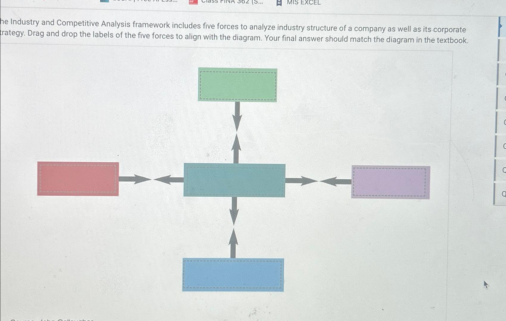 Solved he Industry and Competitive Analysis framework | Chegg.com