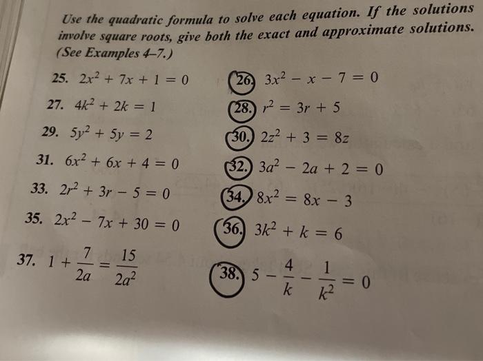 Solved 1.7) Solve questions 26 through 38, be sure to show | Chegg.com