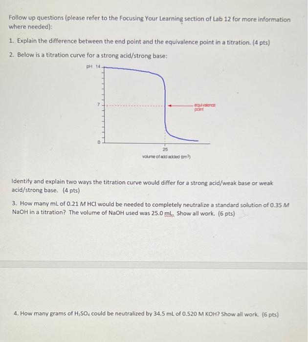 Solved Follow up questions (please refer to the Focusing | Chegg.com