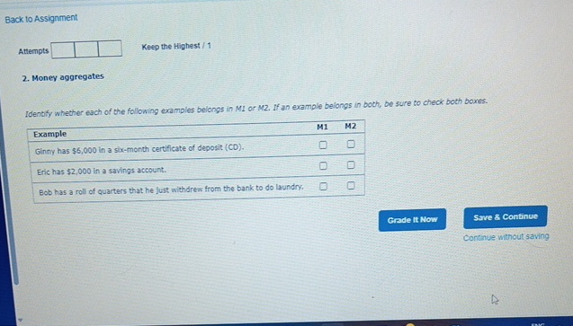 Solved Back to AssignmentAttemptsKeep the Highest ?12. | Chegg.com