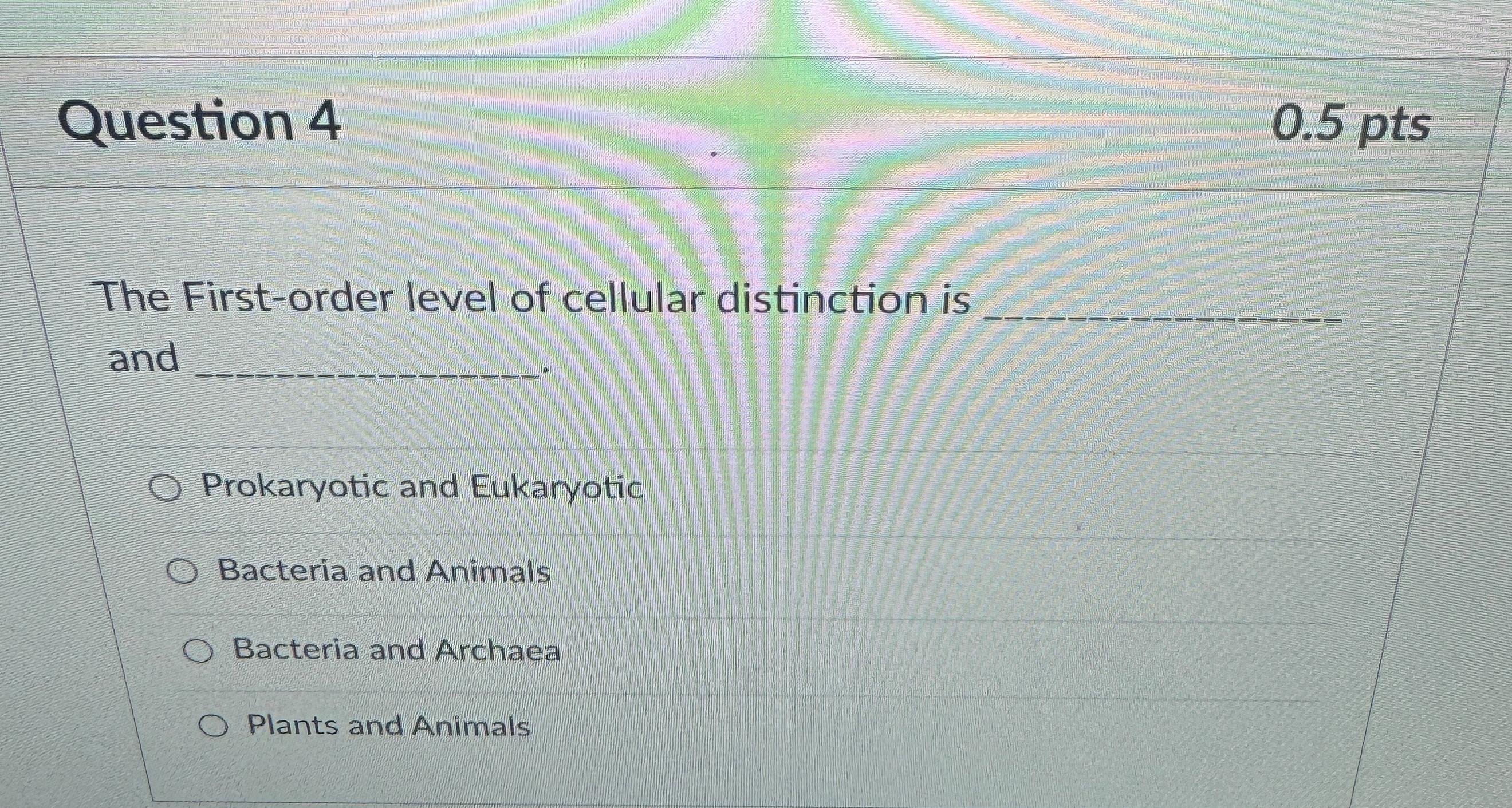 Solved Question 40.5ptsThe First-order level of cellular | Chegg.com