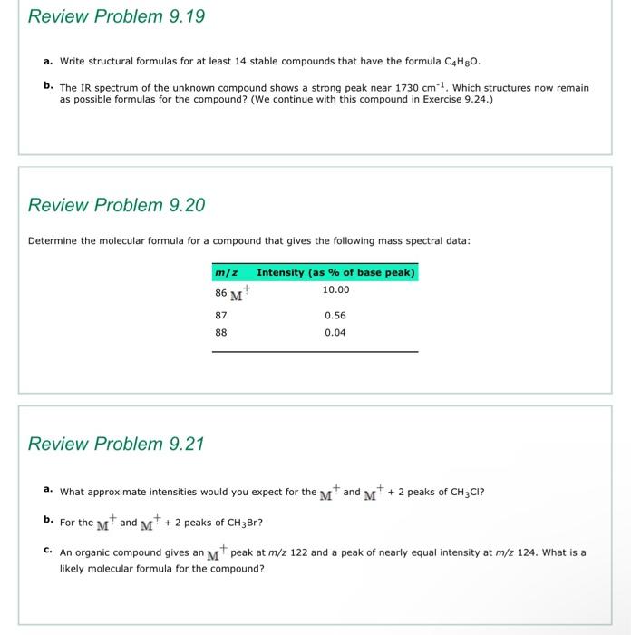 Solved a. Write structural formulas for at least 14 stable | Chegg.com
