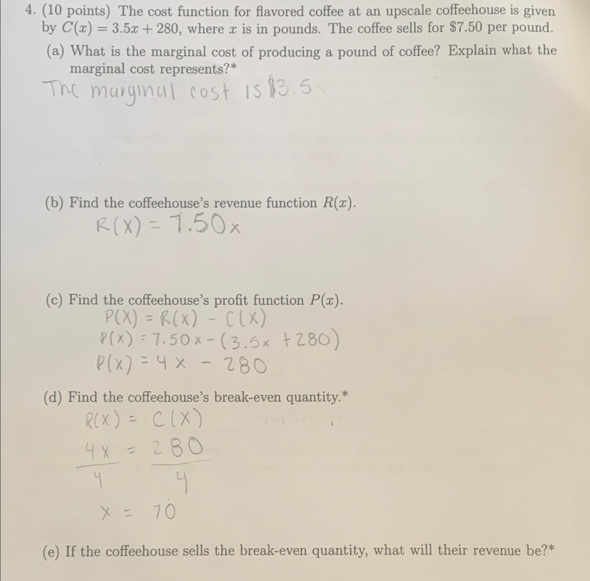Solved Hi! ﻿I wants to see if im properly doing A-D I need | Chegg.com