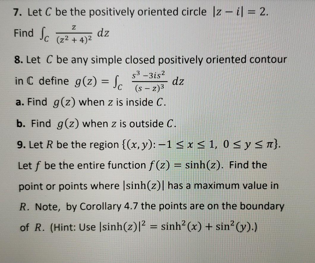 Solved = 2. a. Let f be analytic within and on a simple | Chegg.com
