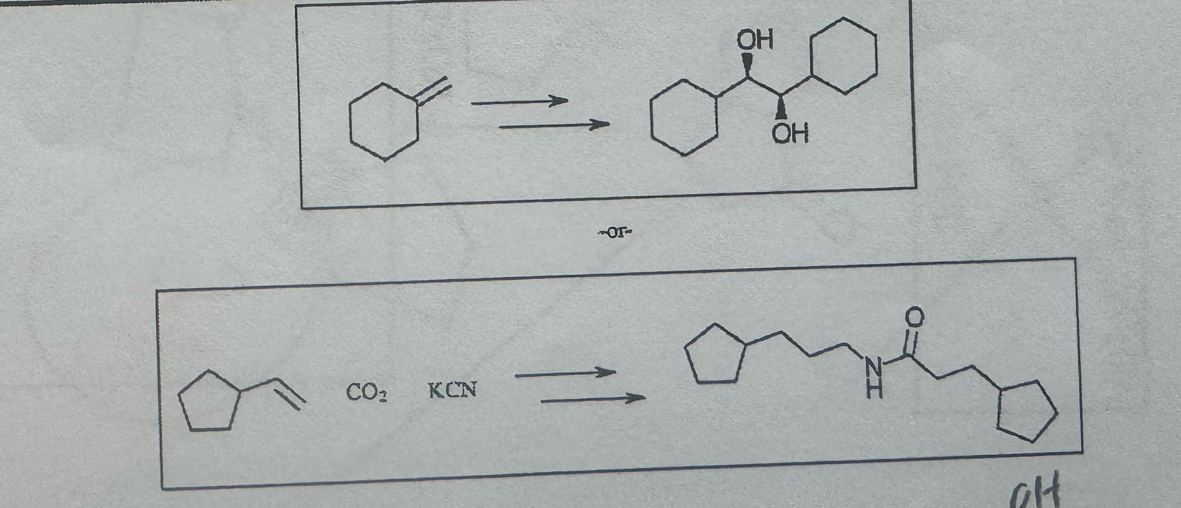 Solved Perform both synthesis showing all steps, | Chegg.com